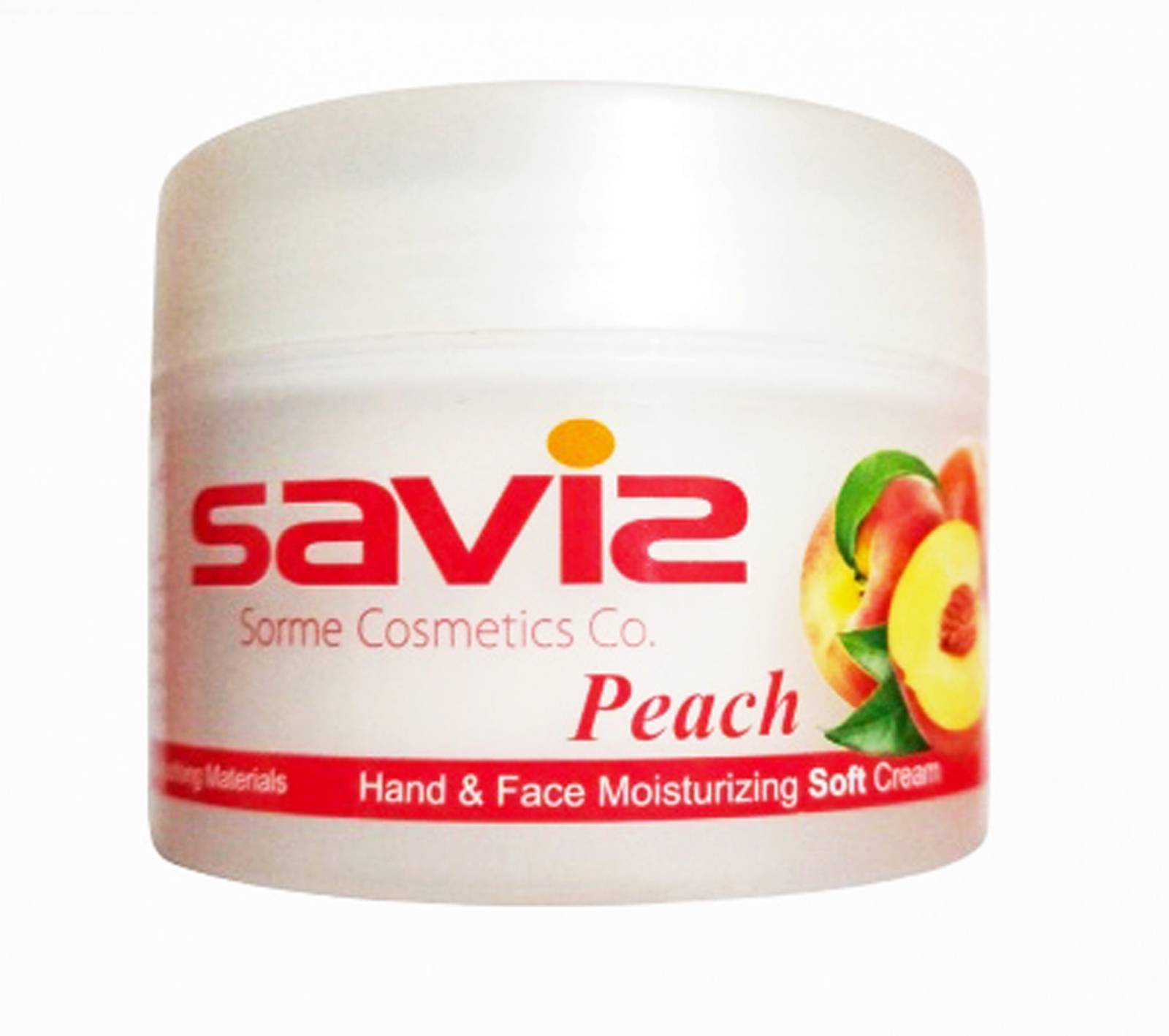 SAVIS Peach Hand & Face Moisturizing Soft Cream 250 G - Leyjao.pk