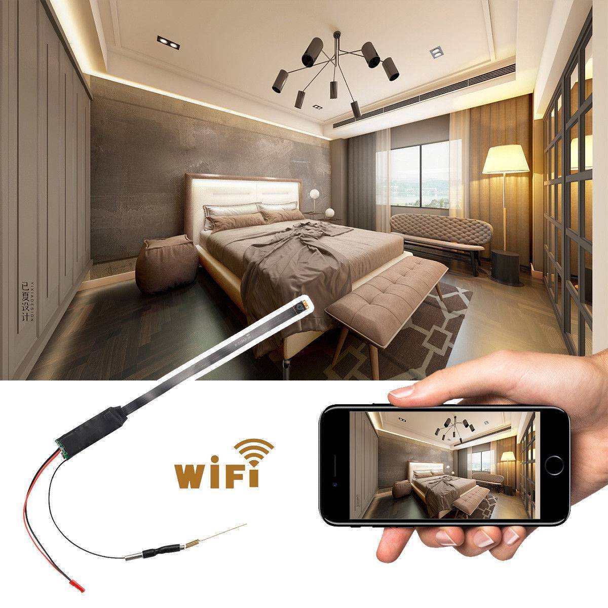 S06 Hd Wifi Mini Smallest Hidden Camera - Leyjao.pk