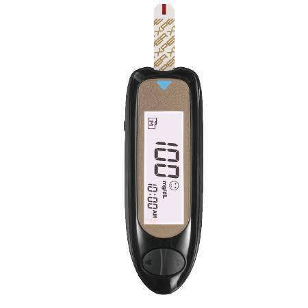 Life Chek Blood Glucose Glucometer - 10 Stips Included (TD-4141) with ...
