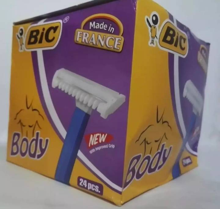 Bic Body Razor Pack Of 24Pcs - Leyjao.pk