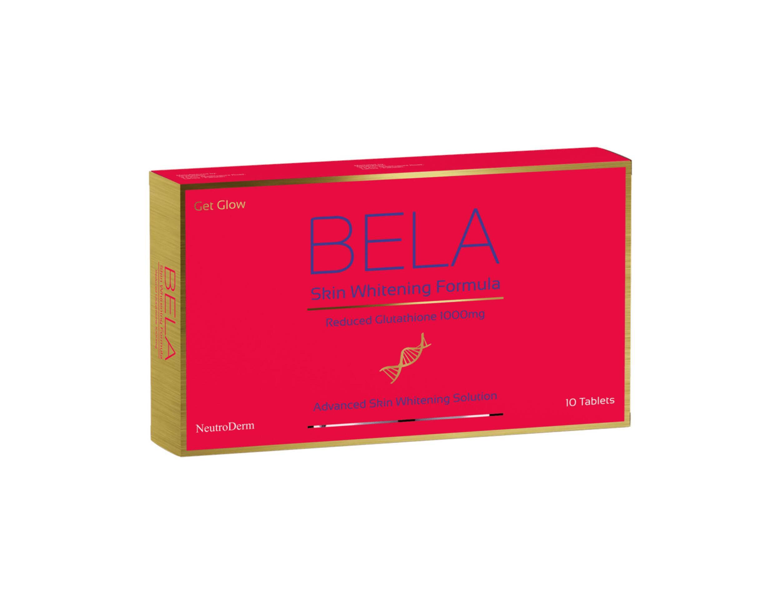 Bela Glutathione Tablets – Skin Brightening Formula 10 Tablets - Leyjao.pk