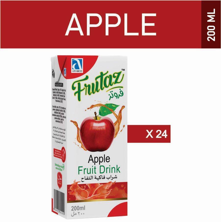 Frutaz Apple (200ml x 24 pack) - Leyjao.pk