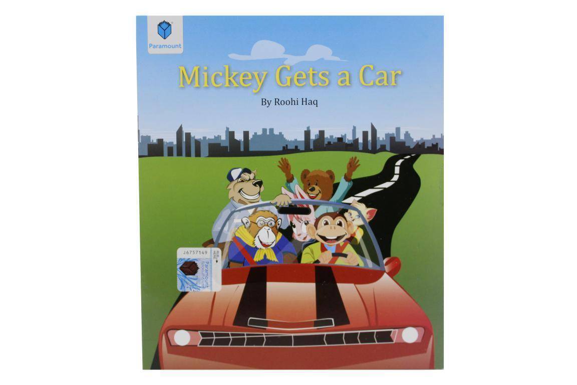 Mickey Gets A Car Reader And Story Book - Leyjao.pk