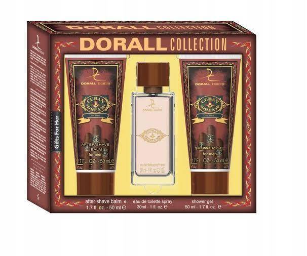 Dorall Collection 3 PCS Gift Set For Men - Cuban Dream - Leyjao.pk