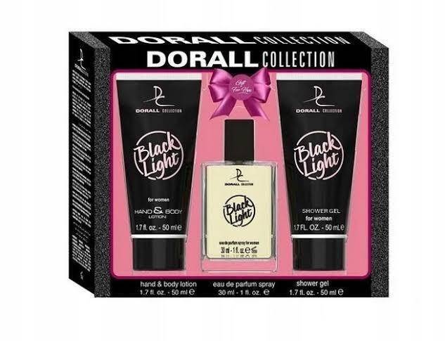 Dorall Collection Perfume 3 PCS Gift For Her - Black Light - Leyjao.pk