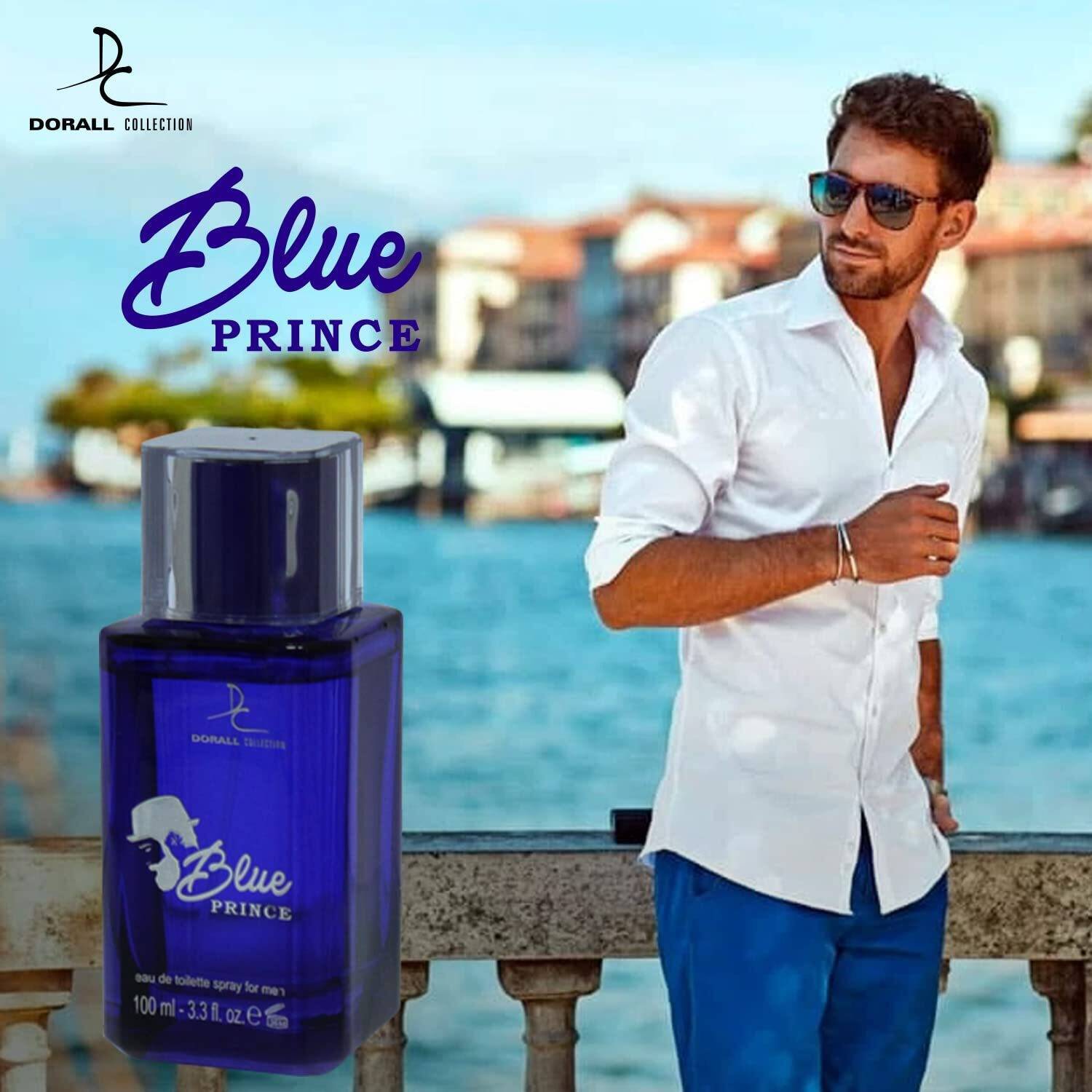 Dorall Collection Blue Prince EDT Perfume For Men - 100ml - Leyjao.pk