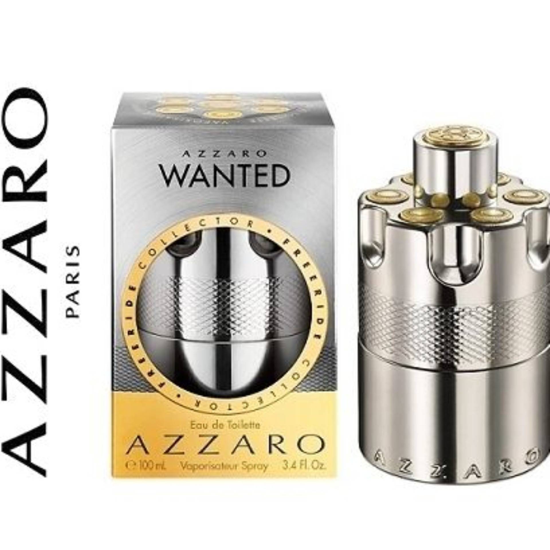 Azzaro Wanted Collector Men EDT Deodorant - 100ml - Leyjao.pk
