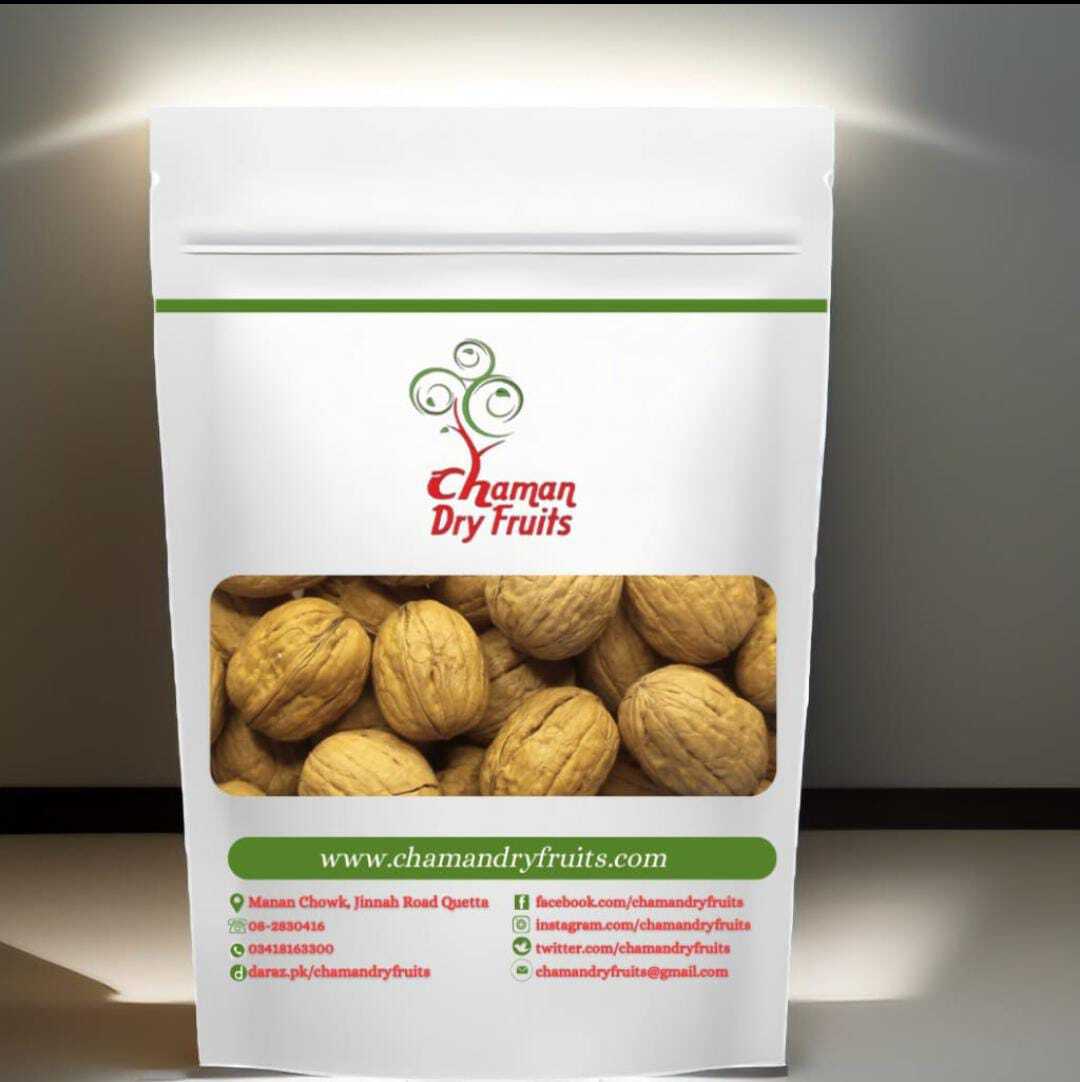 Fresh Walnut With Shell - Pack of 500 Grams Akhrots - Leyjao.pk