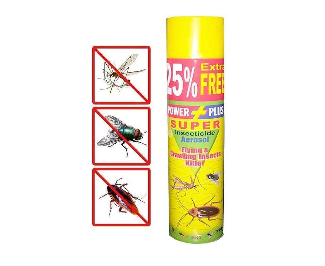 Power Plus Super Insecticide Aerosols Flying Spray Killers For ...