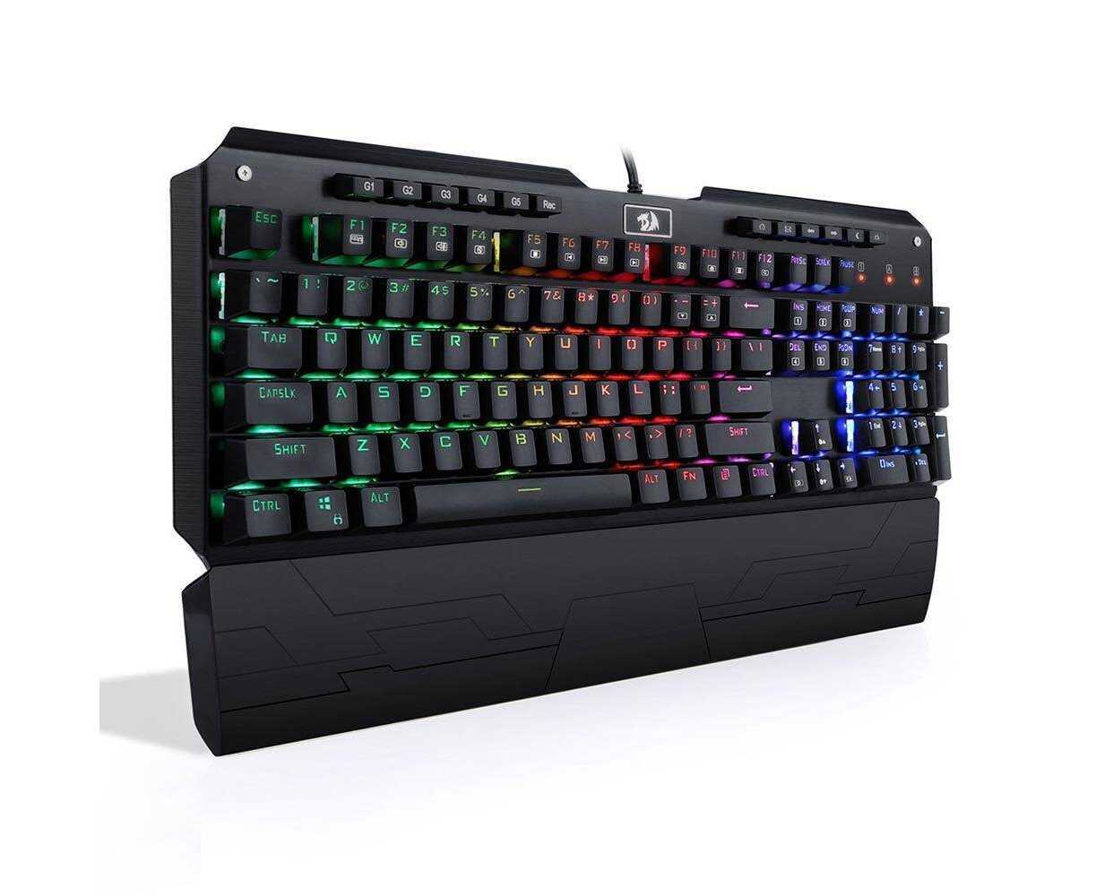 Redragon K555 INDRAH RGB Backlit Mechanical Gaming Keyboard - Leyjao.pk