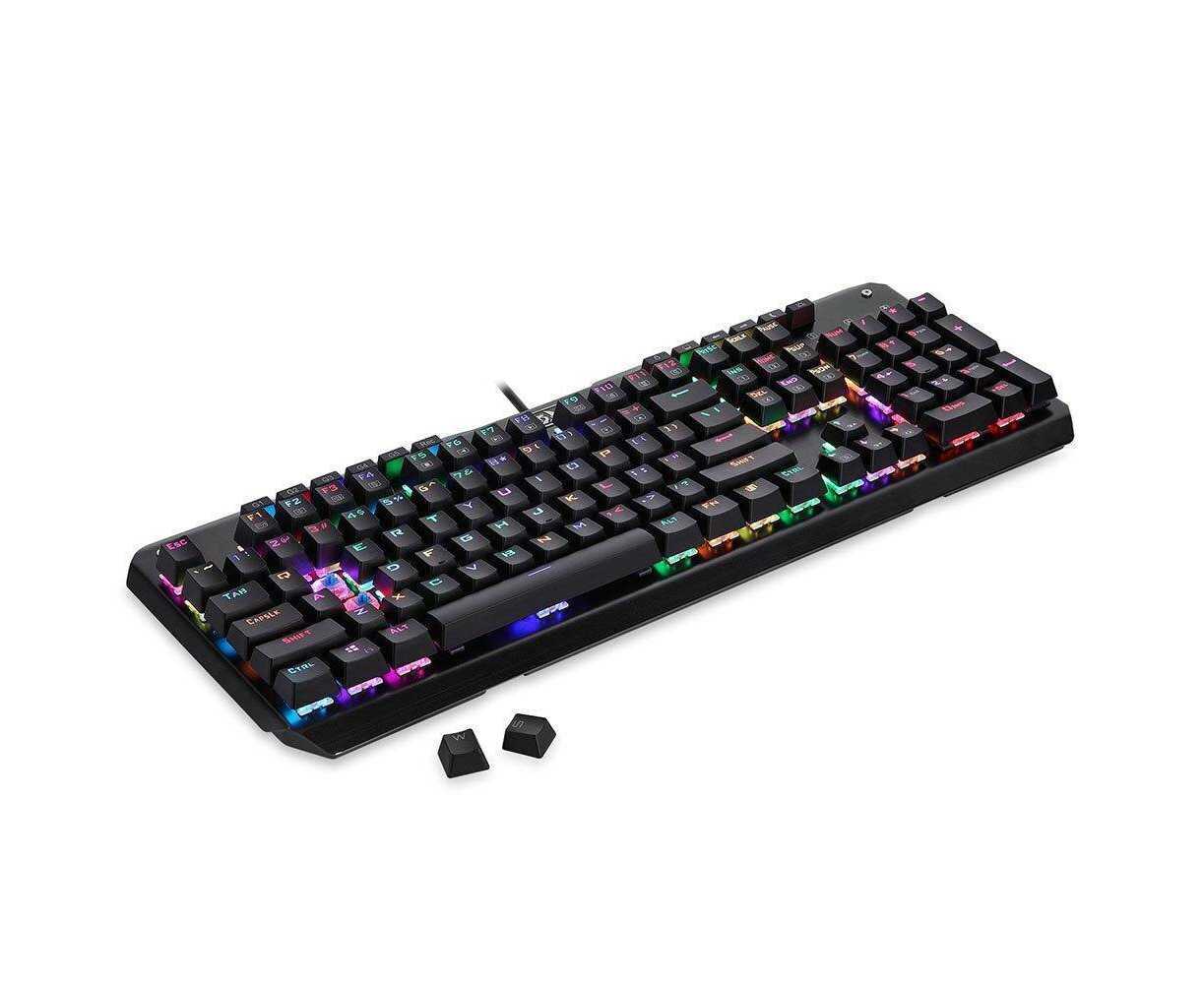 Redragon K555 INDRAH RGB Backlit Mechanical Gaming Keyboard - Leyjao.pk