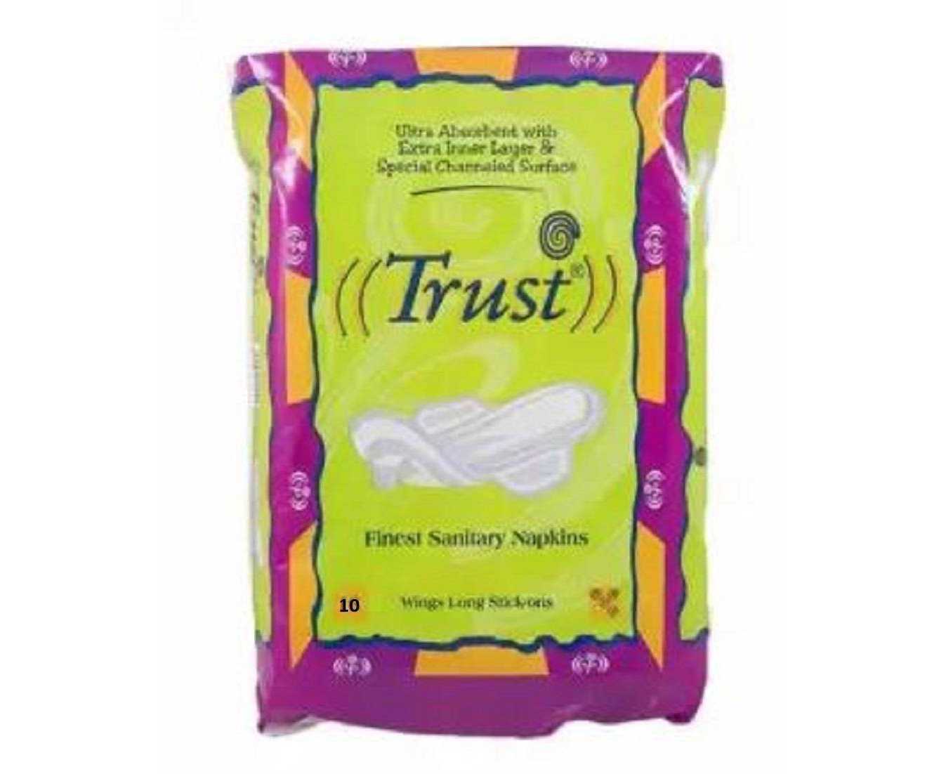 T'rust Finest Sanitary Napkins Thicks 16 Regular Long Stick-One - Leyjao.pk