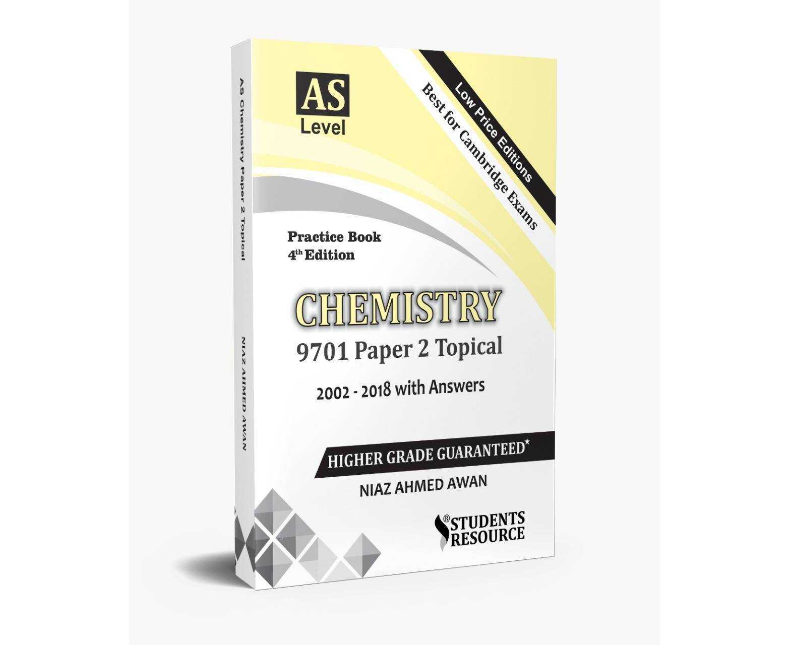 A Level Chemistry 9701 Paper 2 Topical News Paper Edition - Leyjao.pk