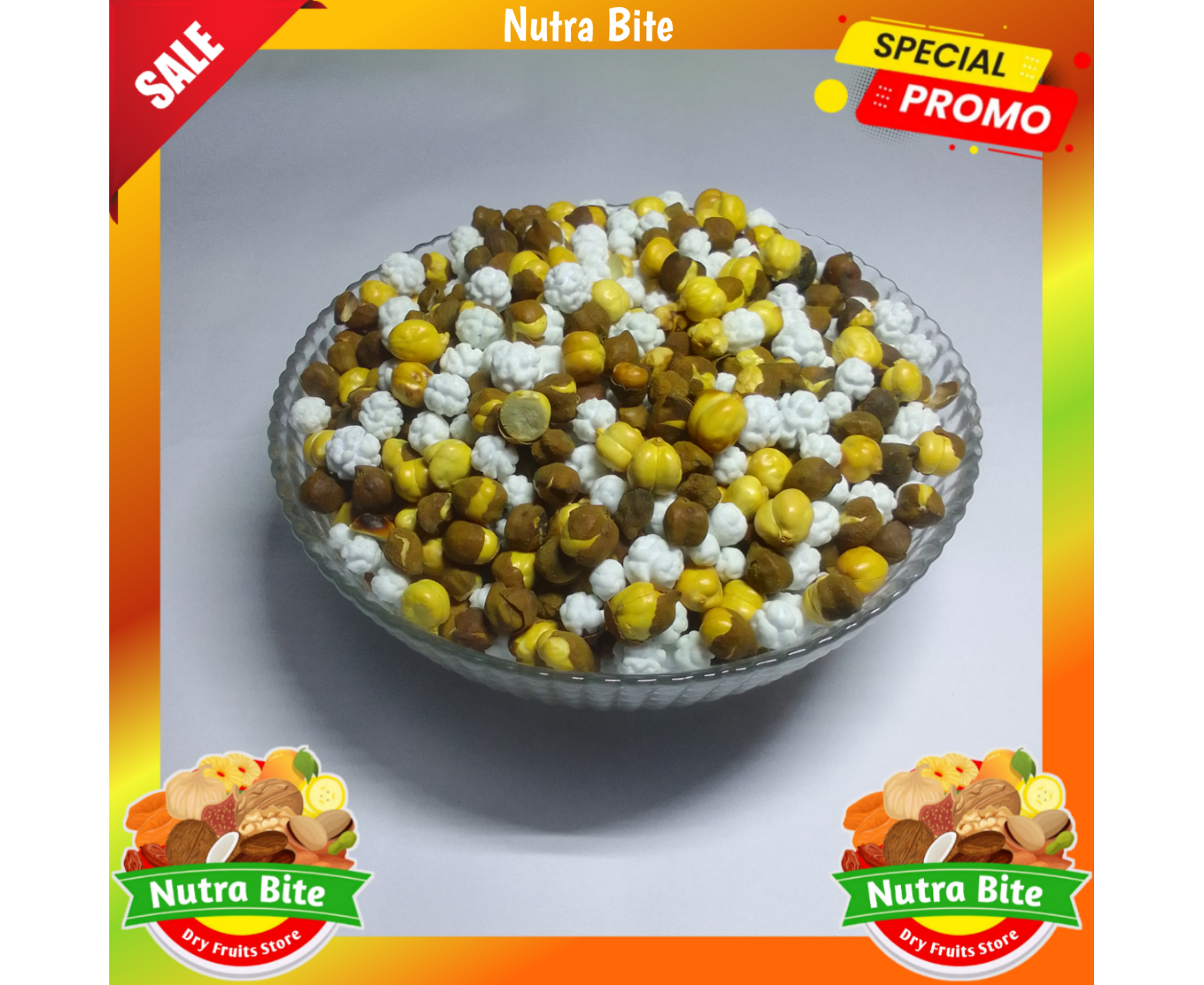 Nutra Bite Roasted Channa & Sweet Makhane Candy Mix Pack - 2KG - Leyjao.pk