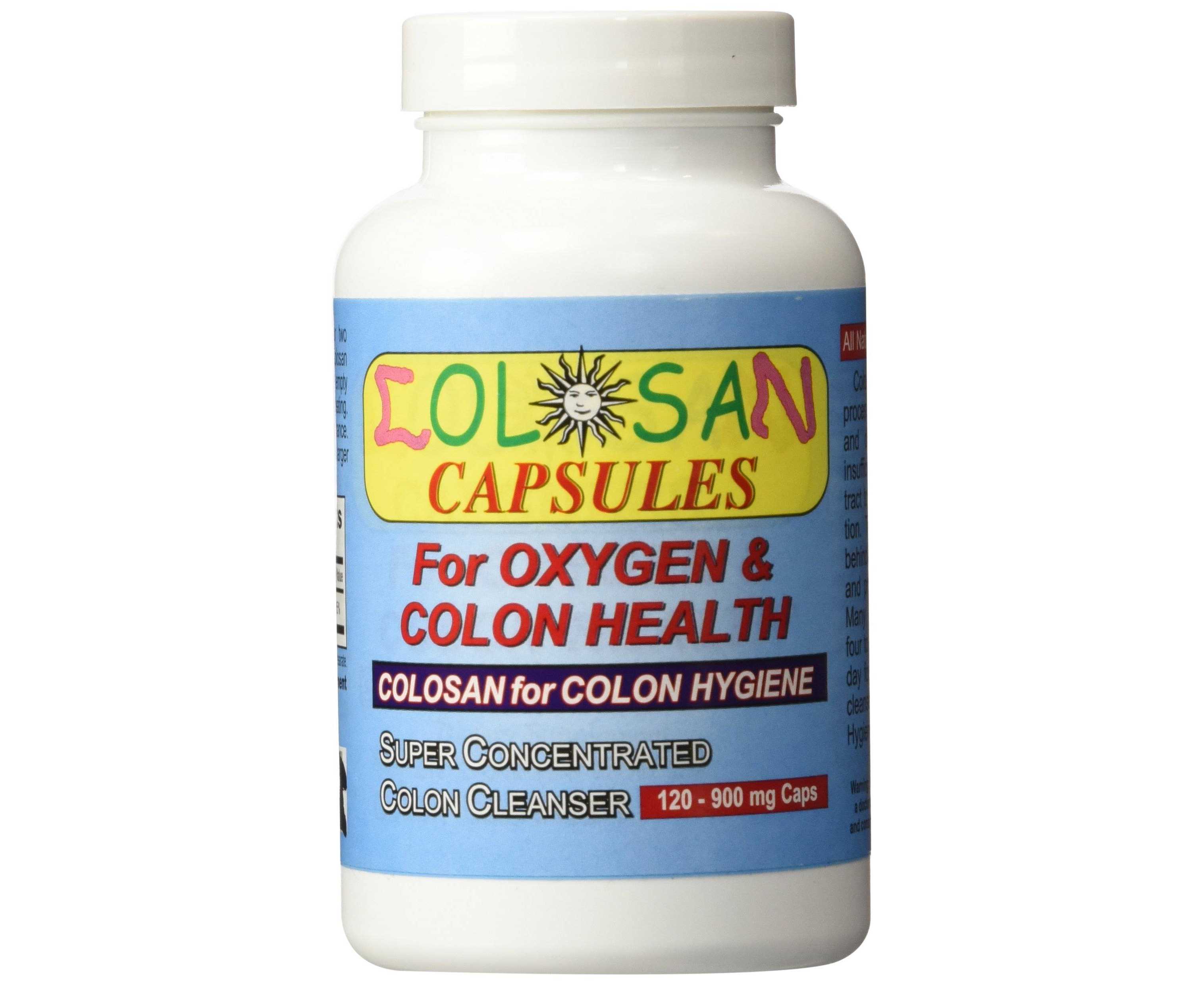 Colosan Colon Cleanser 900mg - 120 Capsules - Leyjao.pk