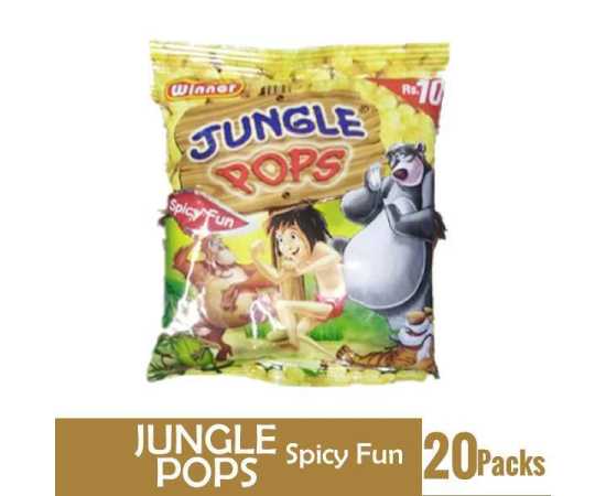Jungle Pops Chips - 20Pcs - Leyjao.pk