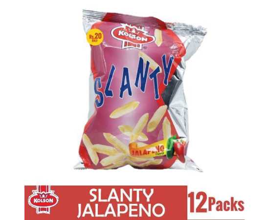 Kolson Slanty Jalapeno- 12 Packs - Leyjao.pk