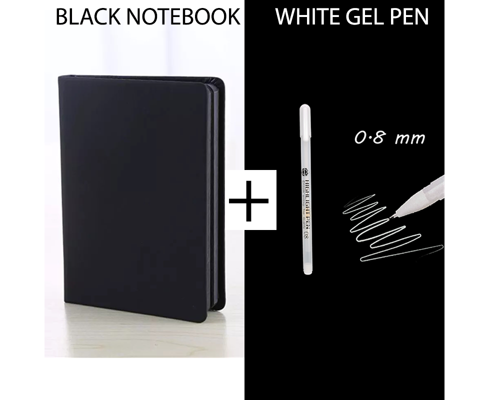 Best Choice Black Paper Notebook - Leyjao.pk